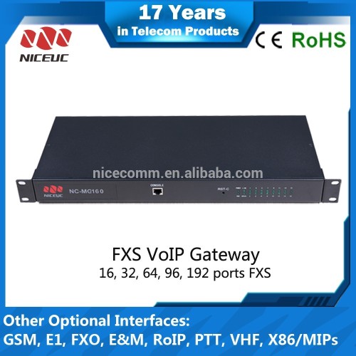Gsm Gateway With 16 Sim Card Port, Goip 16 Voip Gateway 1 Port Fxo Sip ...