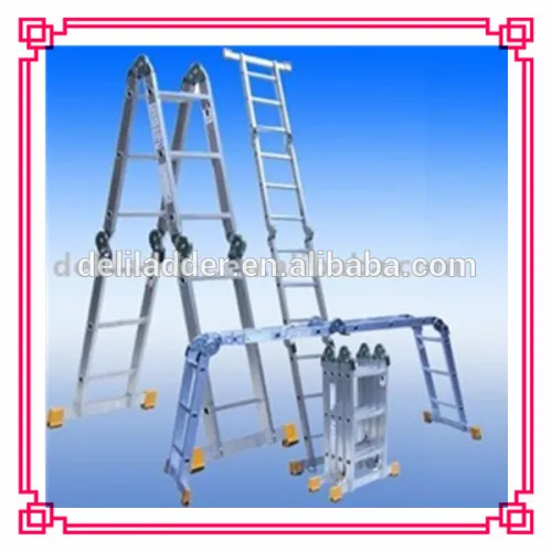 Hardware Tools En131 Certificate Aluminum Folding Ladder Aluminum Mini ...