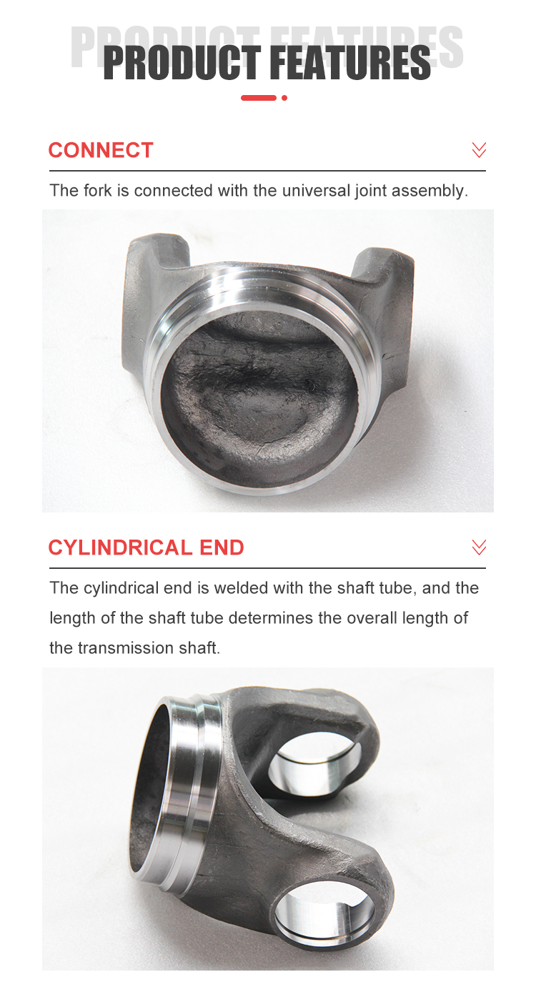 Drive Shaft Coupling Cardan Fork Coupling Transmission Shaft Fork ...