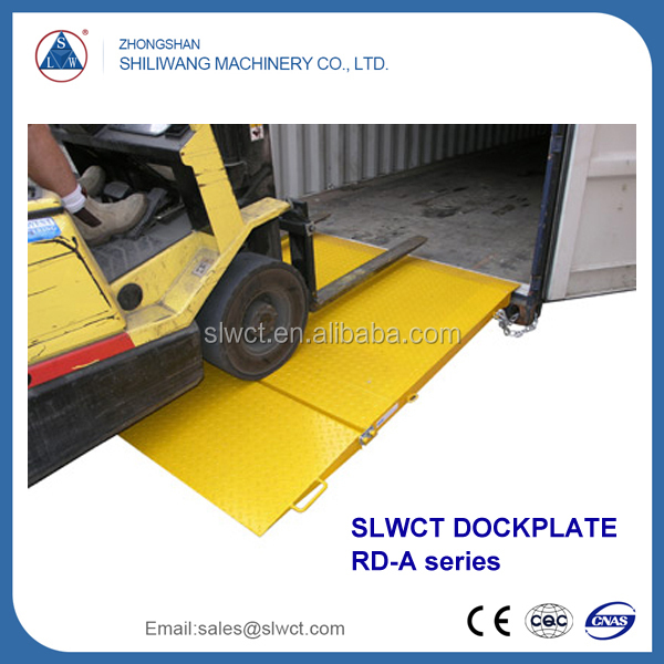 Steel Forklift Shipping Container Loading Ramp 6000kg, High Quality ...