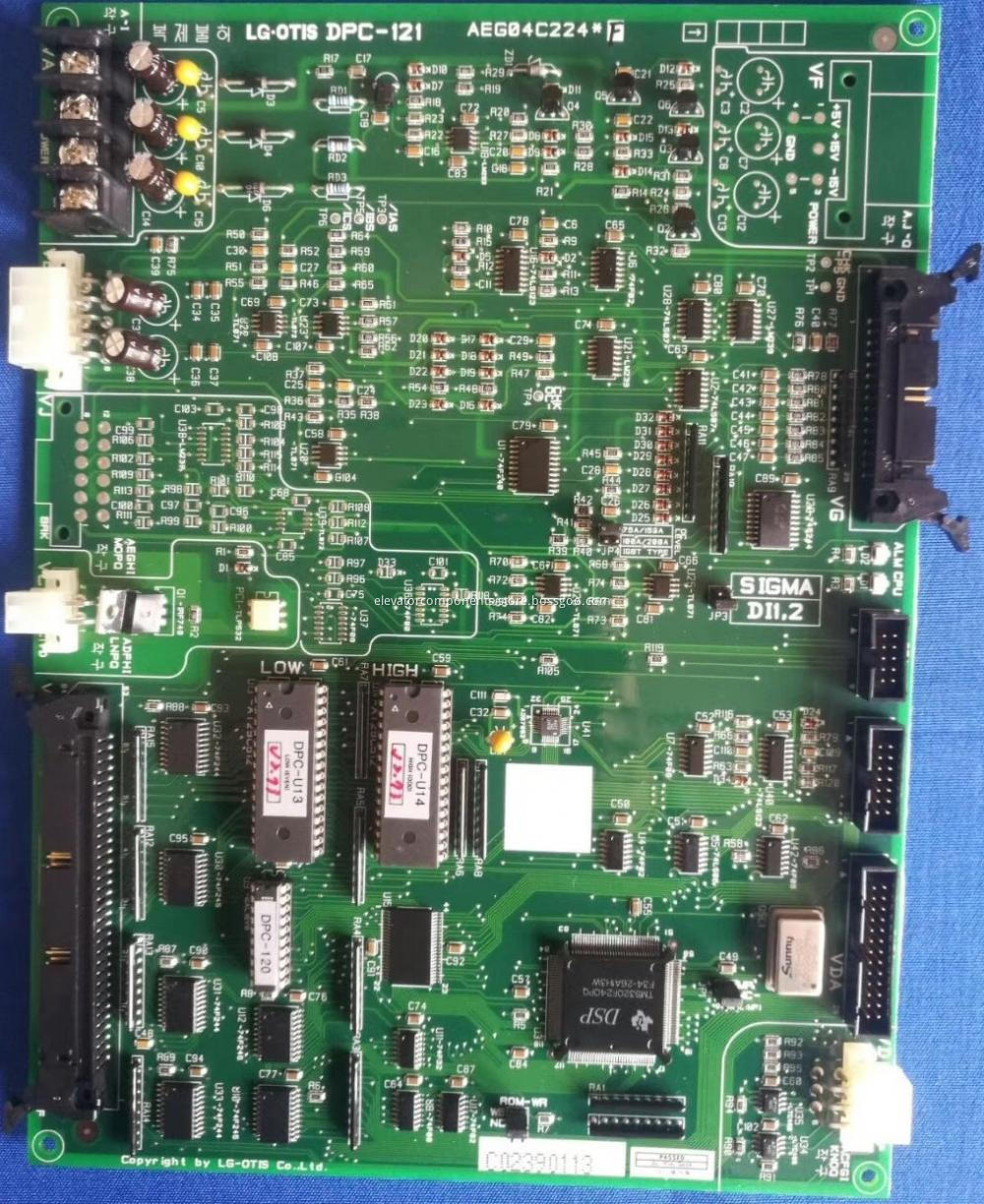 Lg 시그마 엘리베이터 용 Dpc-121 Pcb Assy Aeg04c224*f, Bossgoo.com의 고품질 Lg 시그마 ...