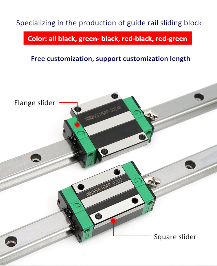 Heavy Duty Linear Guide Blocks And Rails, High Quality Heavy Duty ...
