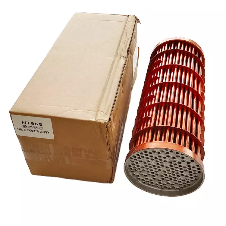 Cummins Nt855 Oil Cooler Core 208149, High Quality Cummins Nt855 Oil ...