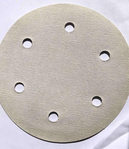 White Coated Automoative Velcro Packing Disc Grit 40, High Quality ...