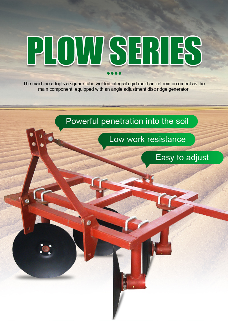Three Point Mounted Disc Plough - Agriculture Machinery Equipment, High ...