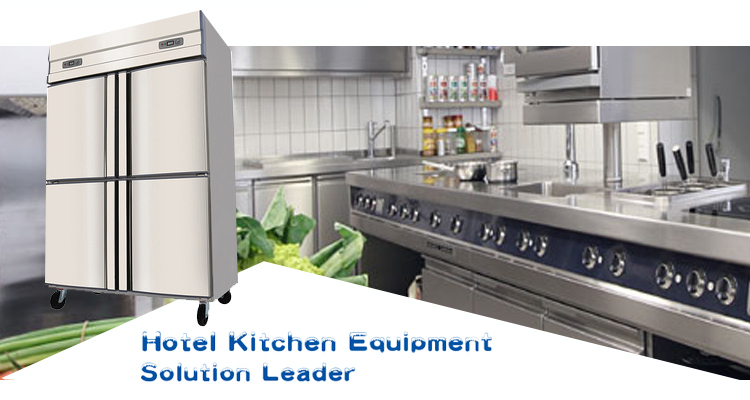 High-quality Movable Industrial Kitchen Fridge Upright Chiller, High ...