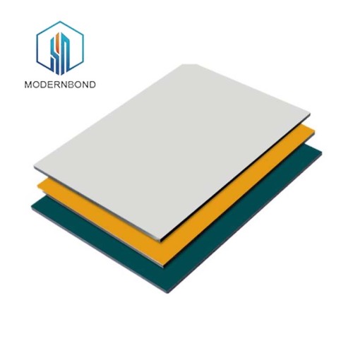 Panel Komposit Aluminium Matte Cladding Perusahaan Dekoratif, kualitas ...