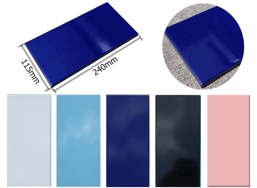 Jubin Mozek Berwarna Biru Untuk Kolam Renang, berkualiti tinggi Jubin ...