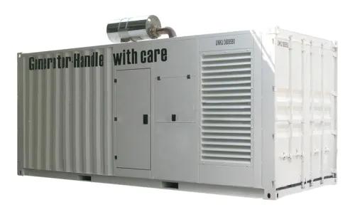 1000kva Cummins Silent Container Type Diesel Generator Set, High ...