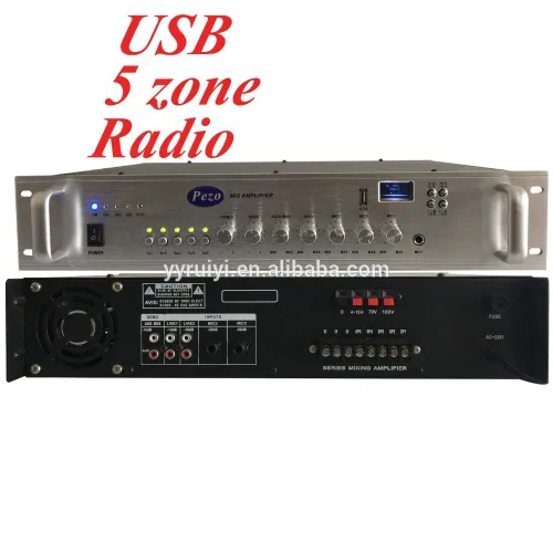 Public Address System Equipment 70w Mixer Amplifier, High Quality ...