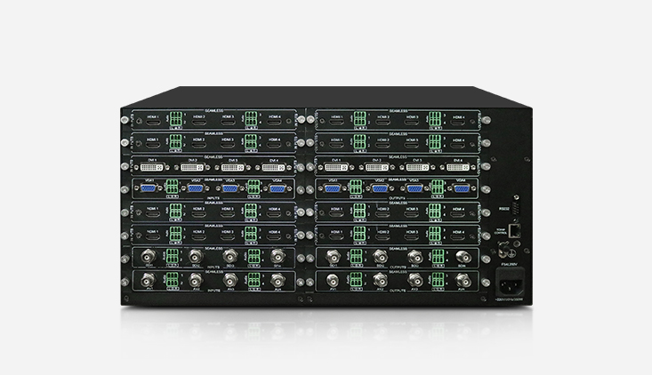 32 Channels Digital Modular Seamless Matrix Switcher D6132, High Quality 32 Channels Digital ...