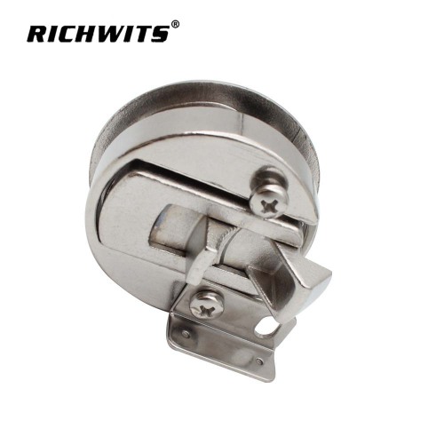 2 Inch Round Marine Locking Latch Stainless Steel 316 Flush Pull Ring ...