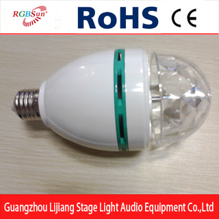 3w Rgb Led Mini Stage Effect Glass Ball Light With Ce Rohs (lij-m02 ...