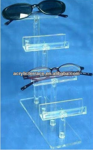 Clear Acrylic Eyewear Display For Store, High Quality Clear Acrylic ...