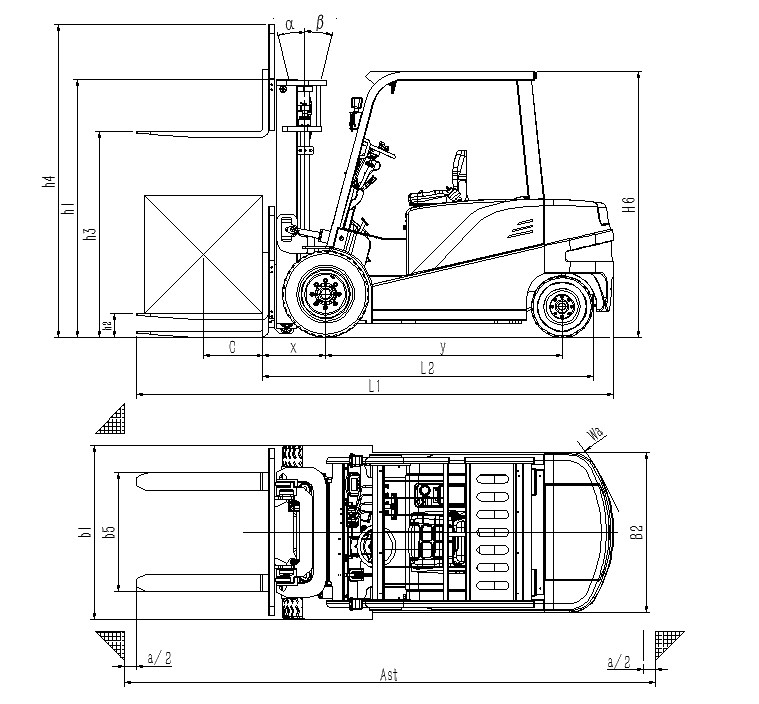 Fork Lift Size Dimensions