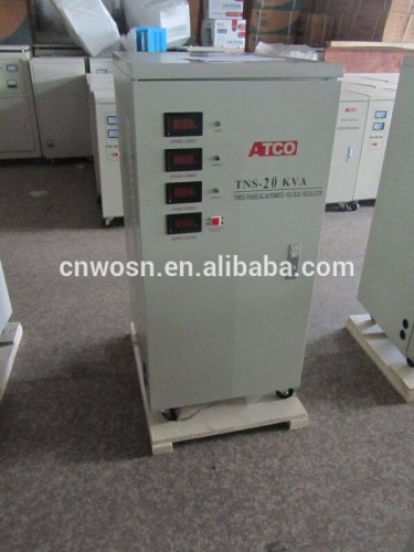 Tns-20kva Three Phase Servo Motor Voltage Stabilizer 220v Ac, High ...