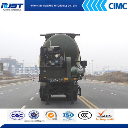 Cimc Cement Bulk Tanker Semi Trailer/bulk Cement Tanker For Vietnam ...