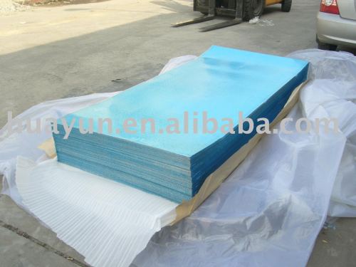 Plain Aluminum Sheet With Blue Pvc, High Quality Plain Aluminum Sheet ...