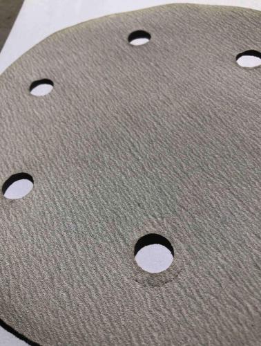 White Coated Automoative Velcro Packing Disc Grit 40, High Quality ...