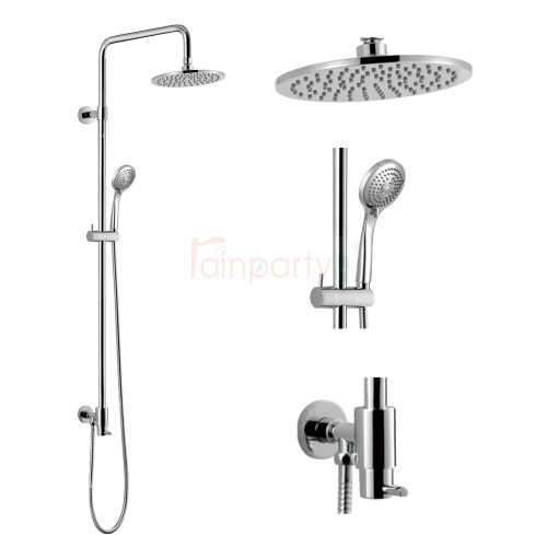 Sleek Rail Overhead Kit Rain Shower System Rainfall, High Quality Sleek ...