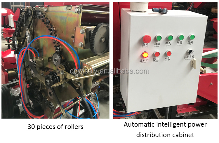 Electric Mini Square Baler And Silage Wrapper, High Quality Electric ...