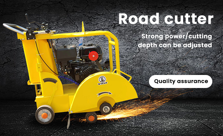 Rental Road Construction Concrete Pavement Cutting Machine, High ...