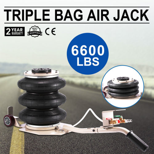 Triple Bag Air Jack 3 Ton Free Shipping Pneumatic Jack Lifting ...