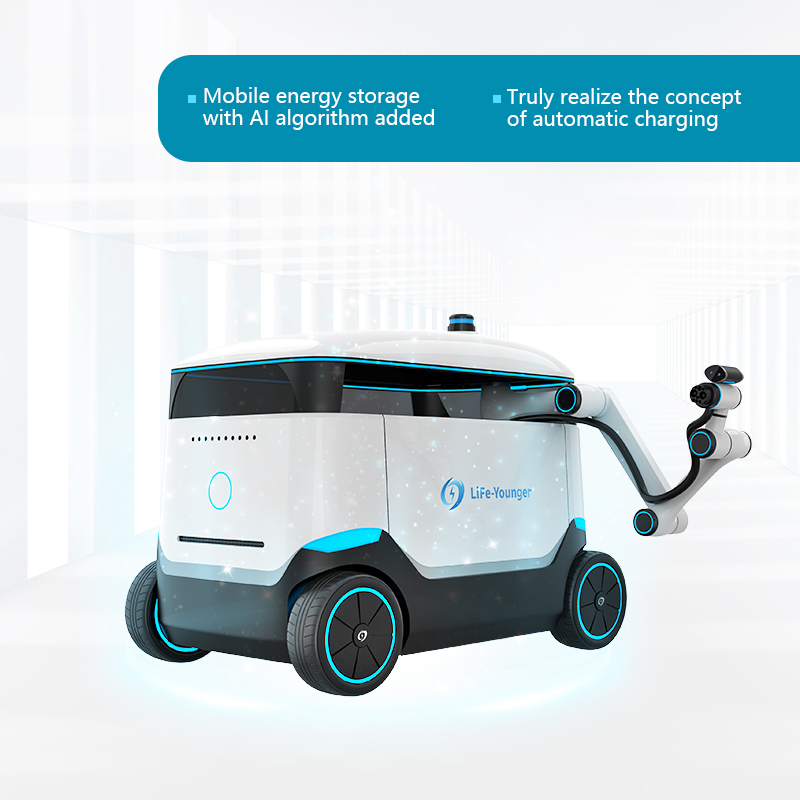 Ai Smart Roaming E-mobility Charger: Automatic Ev Charging Robot, High ...