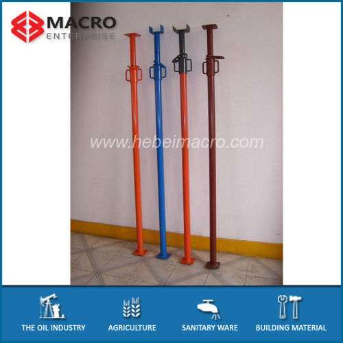 Adjustable Scaffold Steel Post Shore With U And Flat Type Top Plate ...