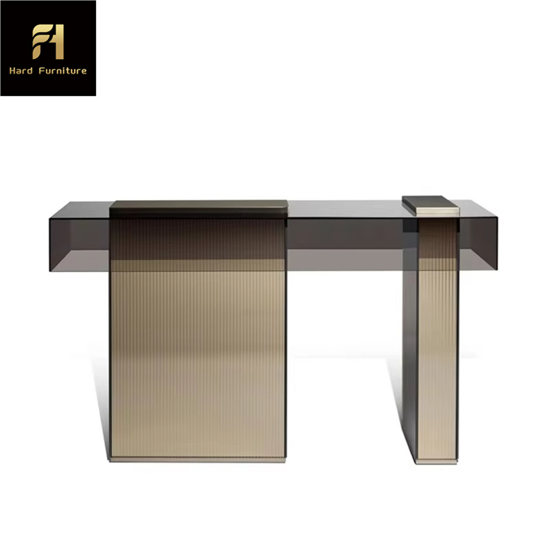 Modern Luxury Clear Acrylic Narrow Corridor Console Table, High Quality ...