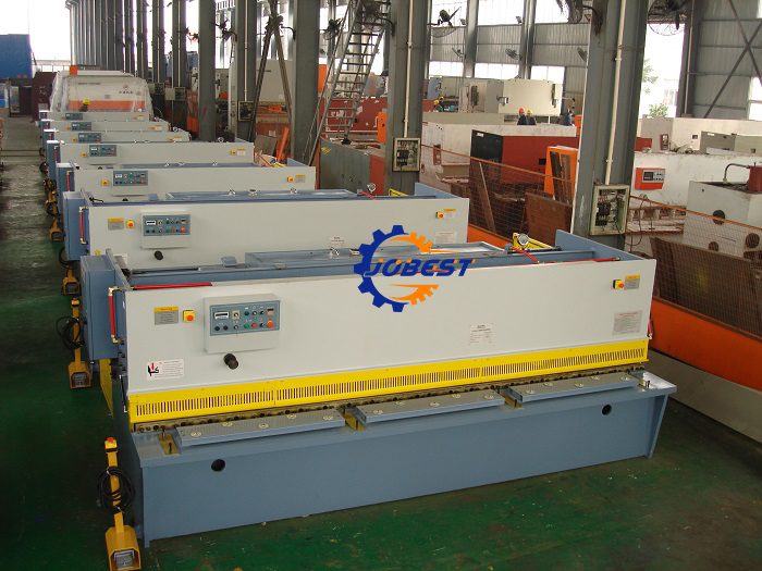 Qc11y Hydraulic Guillotine Shear 4m - Guillotine Shears And Press Brake ...