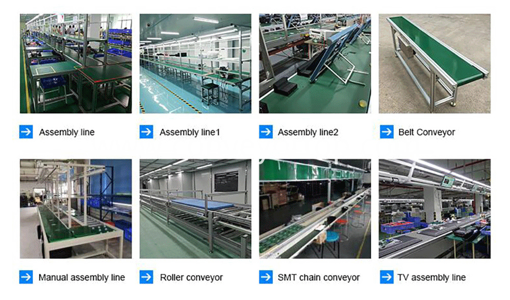 SMT PCB Conveyor Belt System Assembly Line China Manufacturer