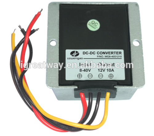 8v-40v To 12v 10a Waterproof Boost&buck Dc-dc Power Converter, High Quality 8v-40v To 12v 10a ...