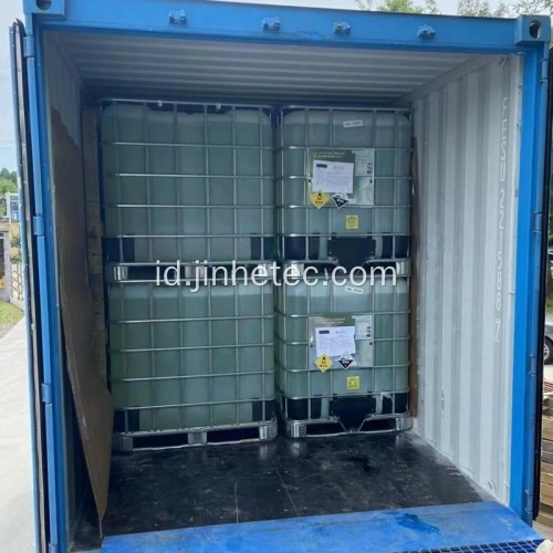 Cina Hidrogen peroksida 50% dalam drum IBC 1200kg Produsen