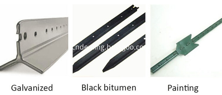 Studded T Post Galvanized Green Paint T Post, High Quality Studded T ...