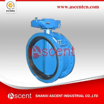 Triple-eccentric High-performance Butterfly Valve With Worm Gear Operated, Bw End Metal Seat ...