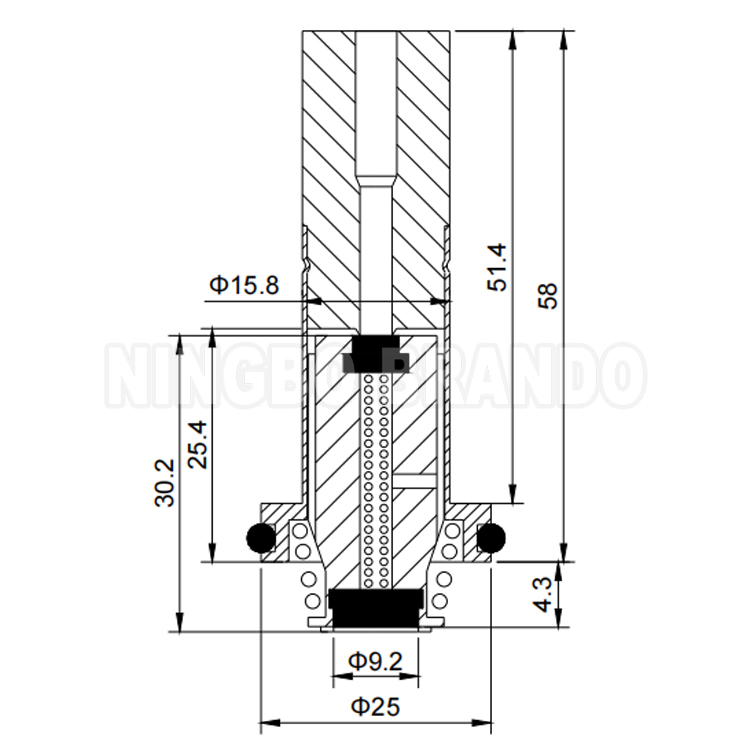 Lori Gearbox Solenoid Armature 472400000012 4422302221 4422325221 ...