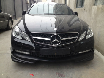 For Benz E-class W207 Amg Front Bumper Lip 2doors Frp/ Carbon Fiber ...