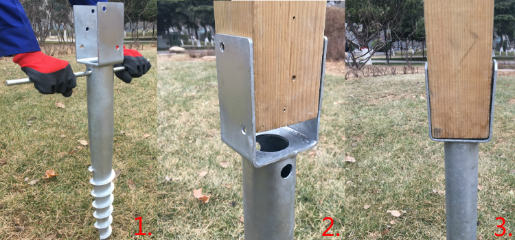 Small Sizes Screw Piles For Residential Foundation Systems, High ...