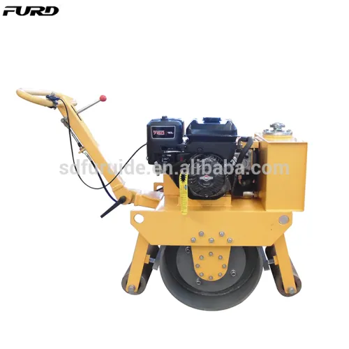 200kg Portable Small Single Drum Vibro Roller (fyl-450), High Quality ...