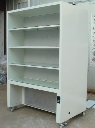 220v 50hz Class 100 Laminar Clean Bench , Double Door Portable Clean ...