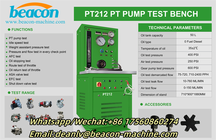 Pt Electrical Hydraulic Fuel Pump Testing Machine (pt212) For Sale ...