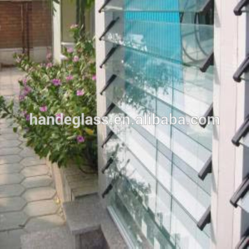 4mm-5.5mm Louver Glass Polished Edge, High Quality 4mm-5.5mm Louver ...