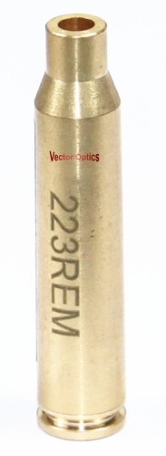 Vector Optics .223 Rem 5.56mm Caliber Cartridge Red Laser Bore Sight ...