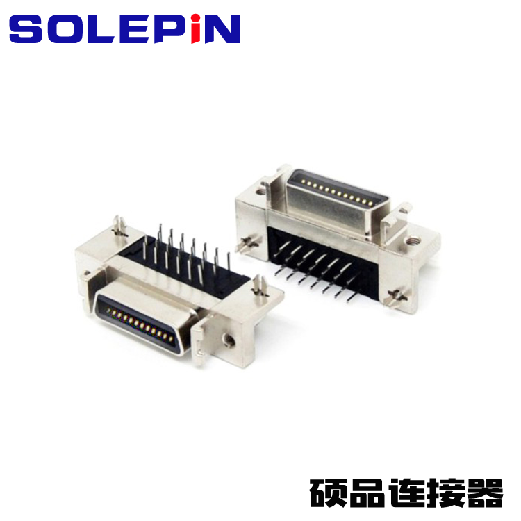 Scsi 24p 직각 플러그인 커넥터, Bossgoo.com의 고품질 Scsi 24p 직각 플러그인 커넥터