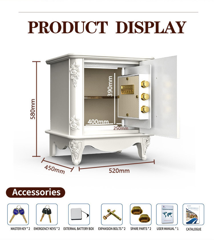 Nordic Furniture Modern Bedside Table Hidden Safes, High Quality Nordic ...