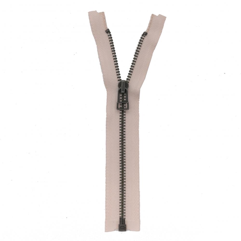 Ykk Zipper Metal Gray Ratchet Open Zipper, High Quality Ykk Zipper ...