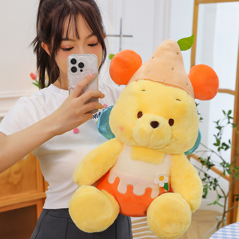 Super Cute Lemon Teddy Bear Plush Toy - Perfect Gift For Friends And ...