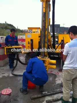 Crawler Mounted Micro Pile Drilling Machine Cyg-300 Power Head Type ...