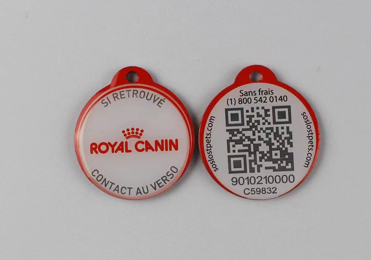 Nfc Qr Code Pet Id Collar Tags, High Quality Nfc Qr Code Pet Id Collar ...